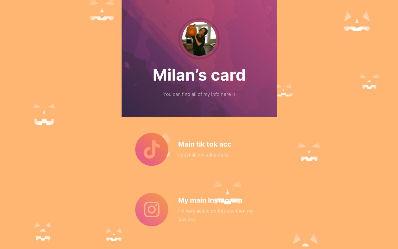Milan’s card